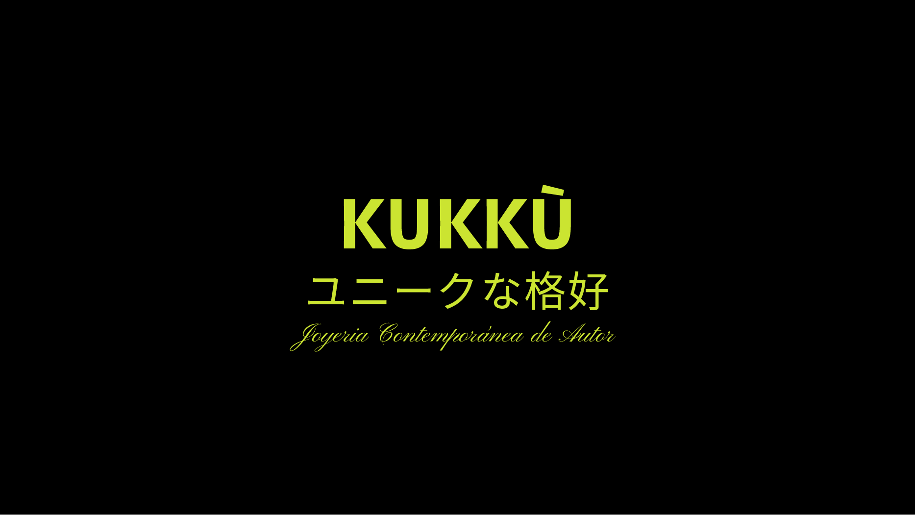 Kukkú Joyería Contemporánea de Autor